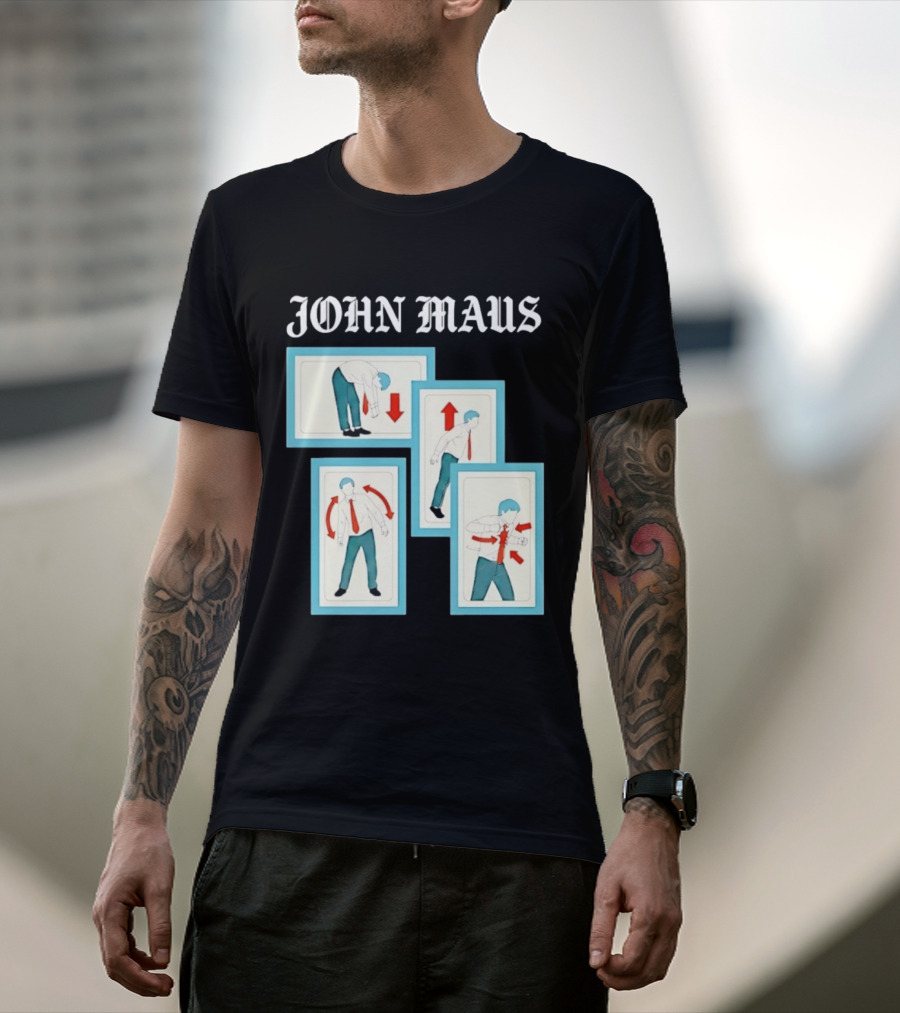 John Maus Synth Pop Indie Music Performance Illustrations T-Shirt