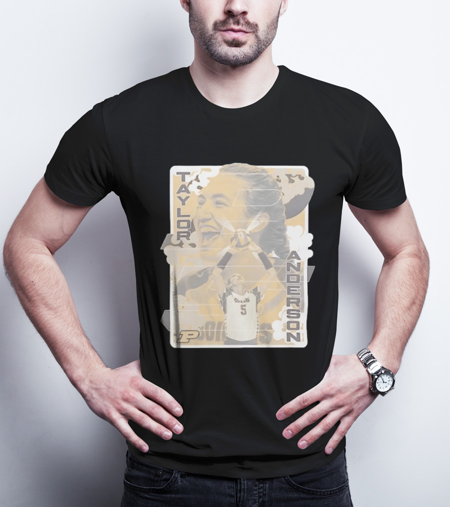 Taylor Anderson Purdue Boilers Volleyball Number 5 Player T-Shirt