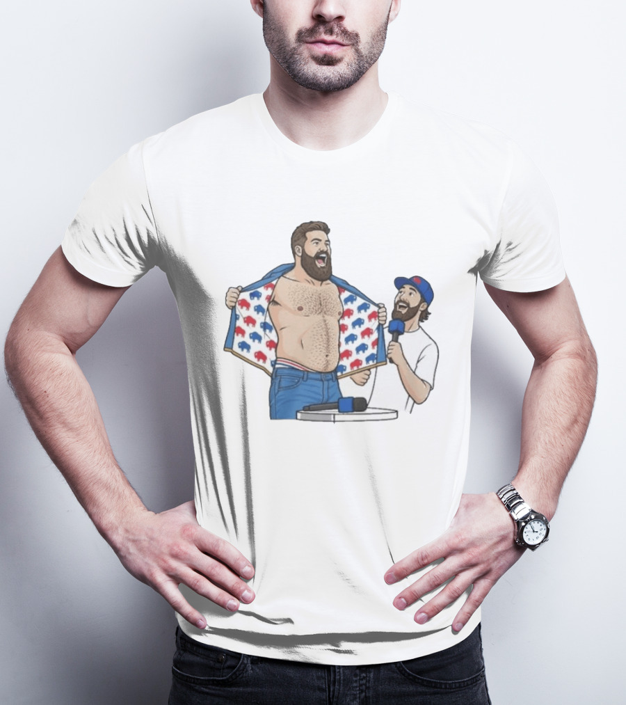 Ryan Fitzpatrick Less Buffalo Bills Celebration With Josh Allen T-Shirt