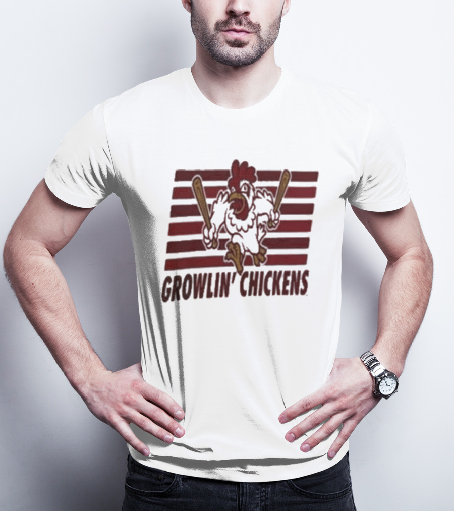 Growlin Chickens Northwest Arkansas Naturals Minor League Baseball MiLB T-Shirt