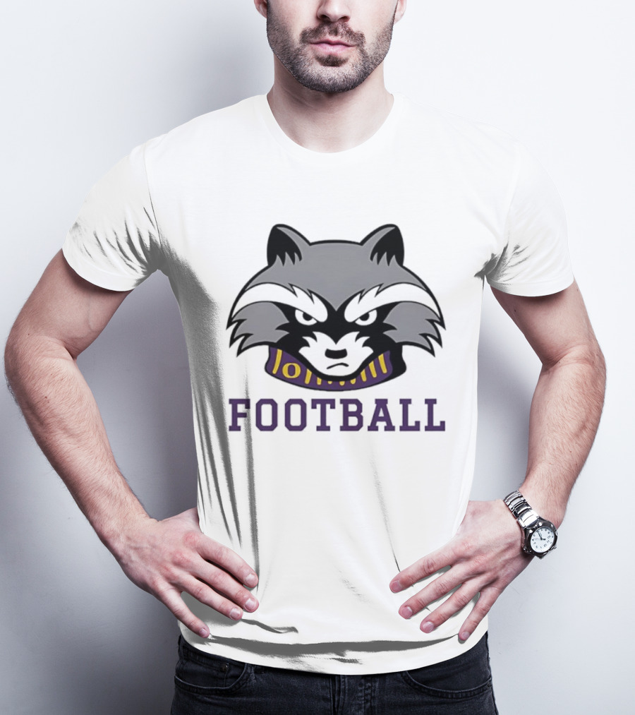 John Hill Football Raccoon Team T-Shirt