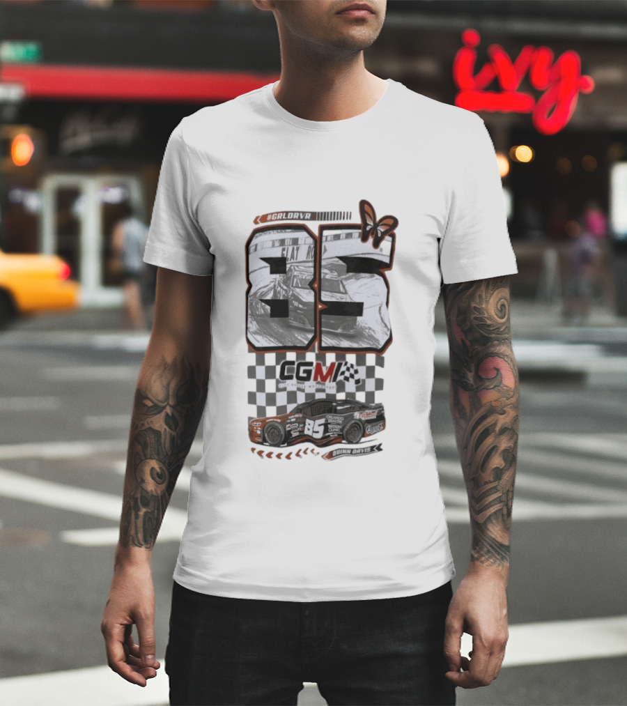 Quinn Davis City Garage Motorsport 85 GRLDRV Racing T-Shirt