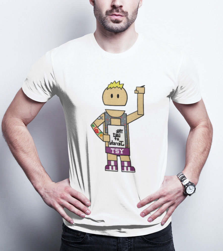 Ant Tail To Odarac Cartoon Tattooed Arm Fist TSY T-Shirt