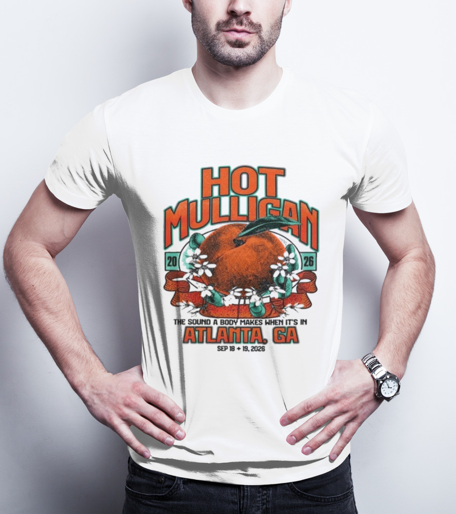 Hot Mulligan The Sound A Body Makes Atlanta GA 2026 Sep 18 19 T-Shirt