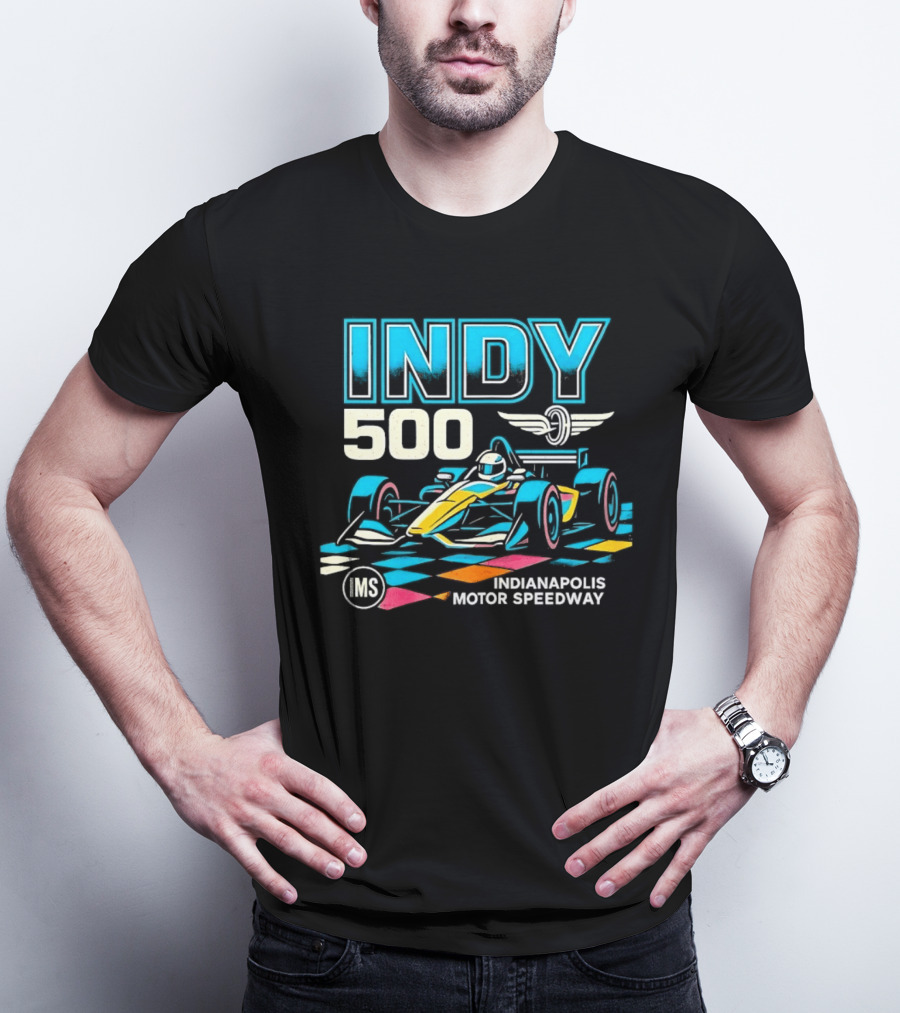 Indy 500 Indianapolis Motor Speedway Race Car IMS T-Shirt