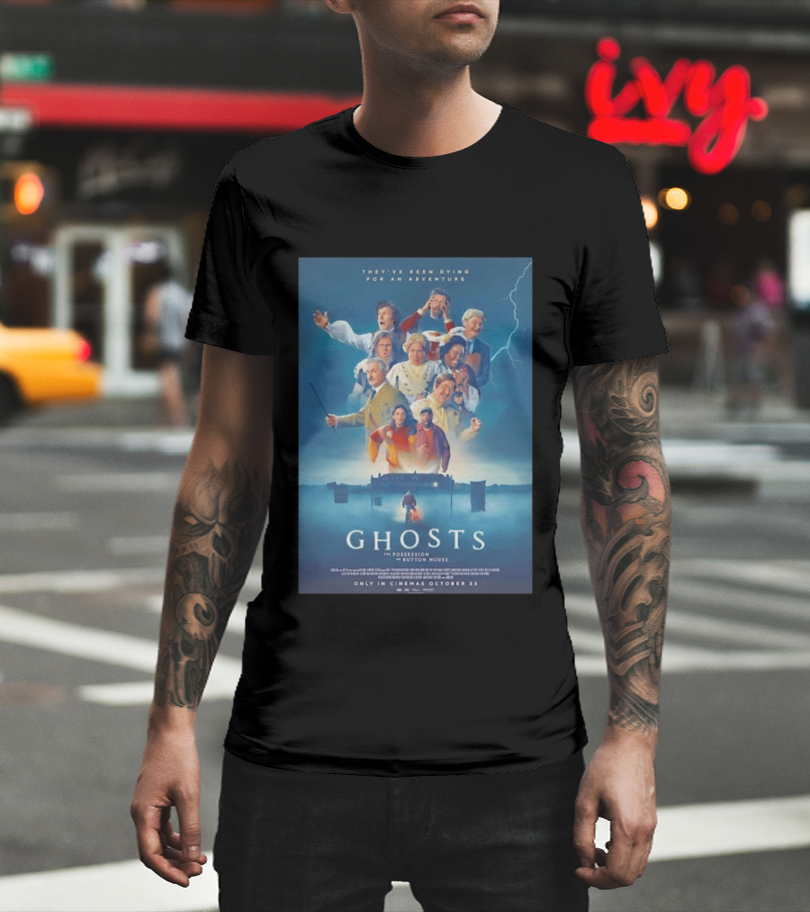 Ghosts The Possession Of Button House Movie Adventure T-Shirt