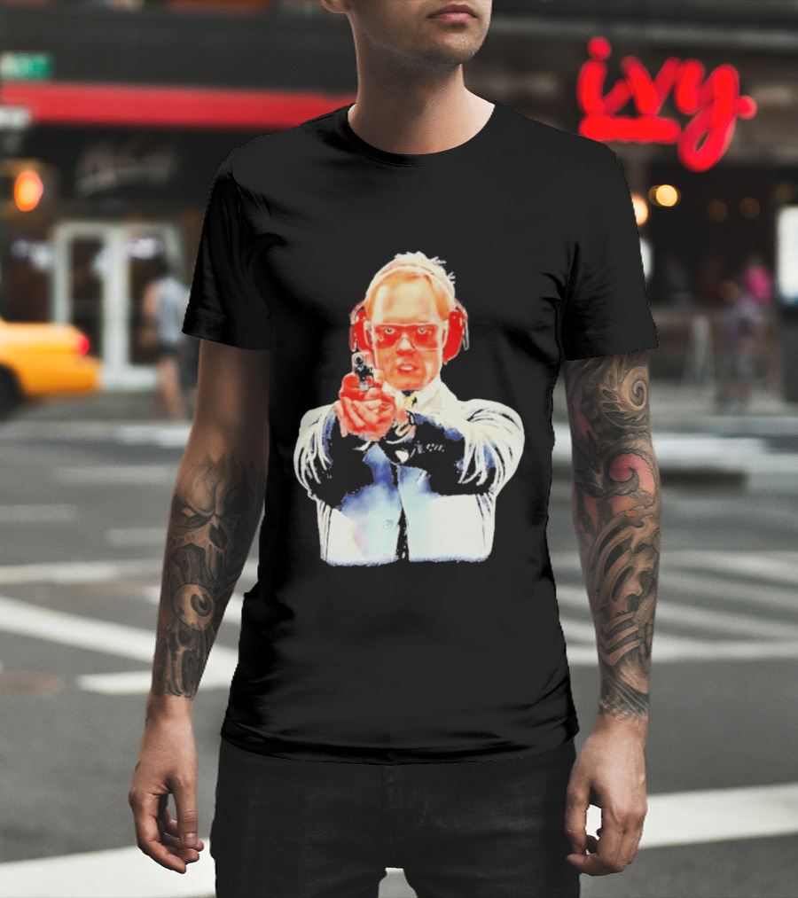 Dr. Niles Crane With Hand Cannon Analyzed Kiss T-Shirt