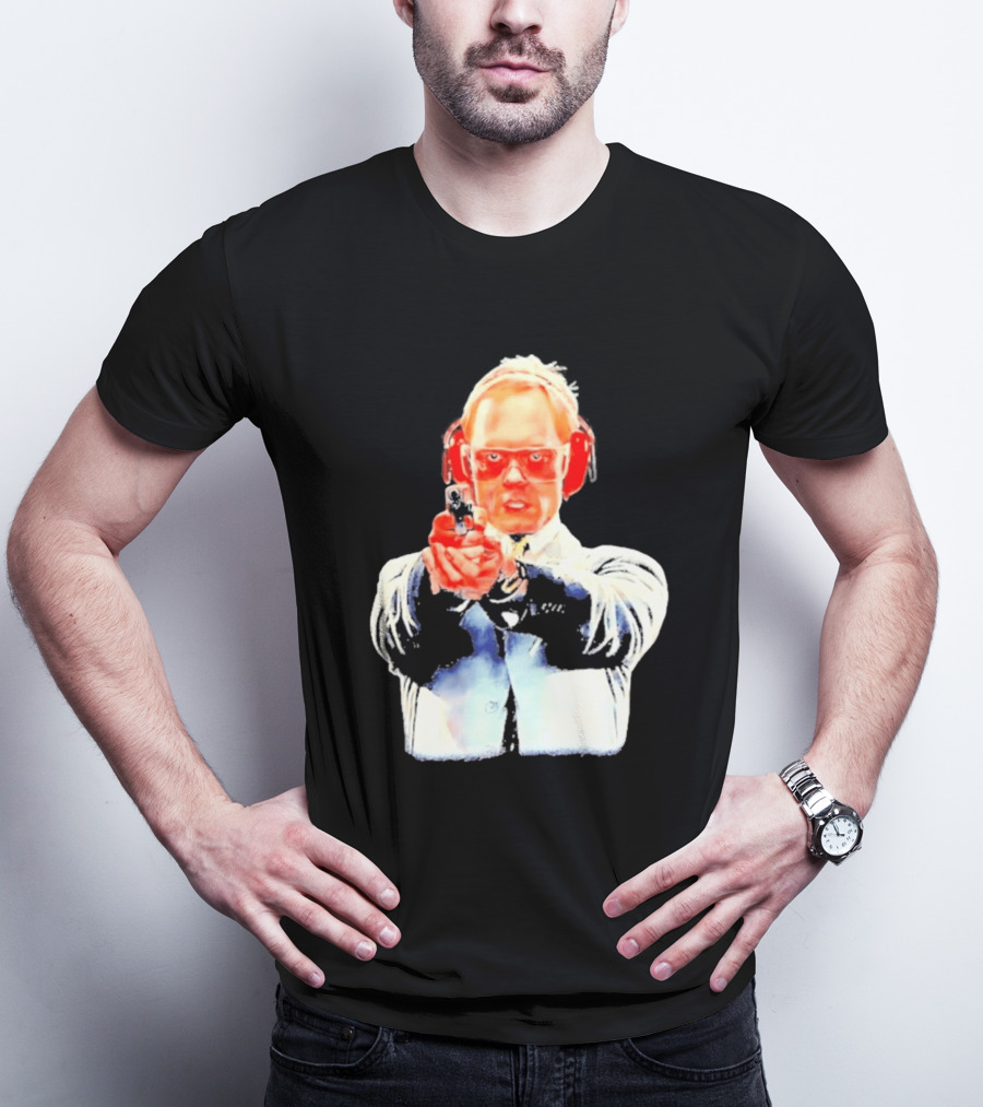 Dr. Niles Crane With Hand Cannon Analyzed Kiss T-Shirt