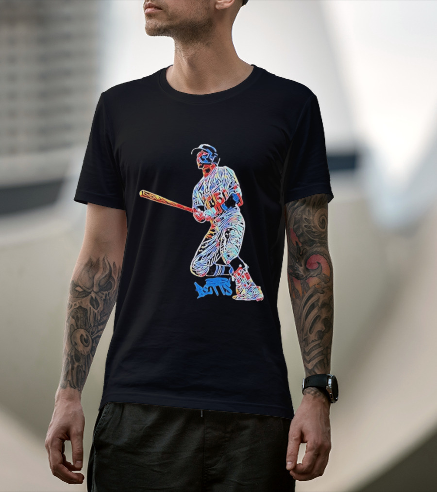 Mookie Betts Los Angeles Dodgers MLB Baseball Artful T-Shirt