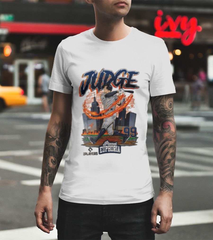 Judge 99 Players Branded Euphoria Limited Edition MLB Player V3 T-Shirt
