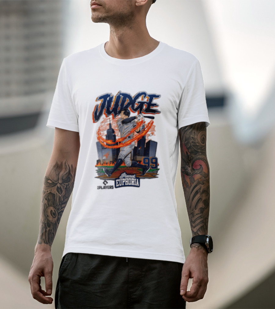 Judge 99 Players Branded Euphoria Limited Edition MLB Player V3 T-Shirt
