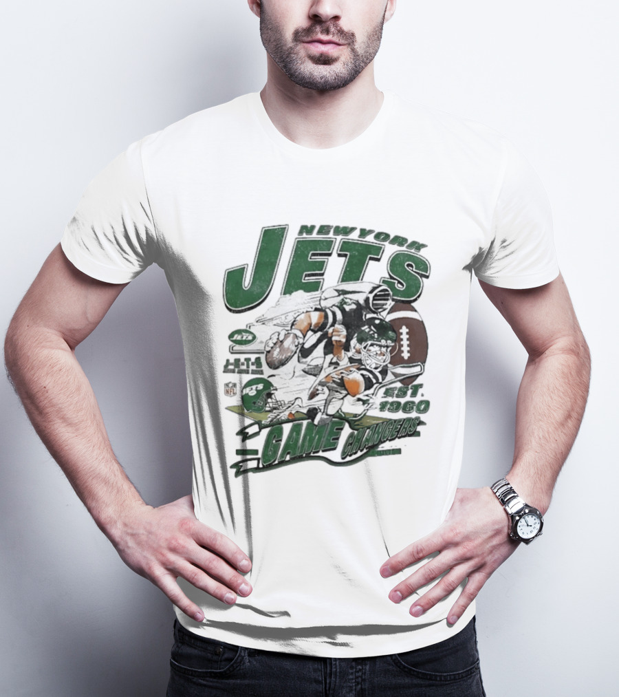 New York Jets Est 1960 Game Changers NFL Football T-Shirt