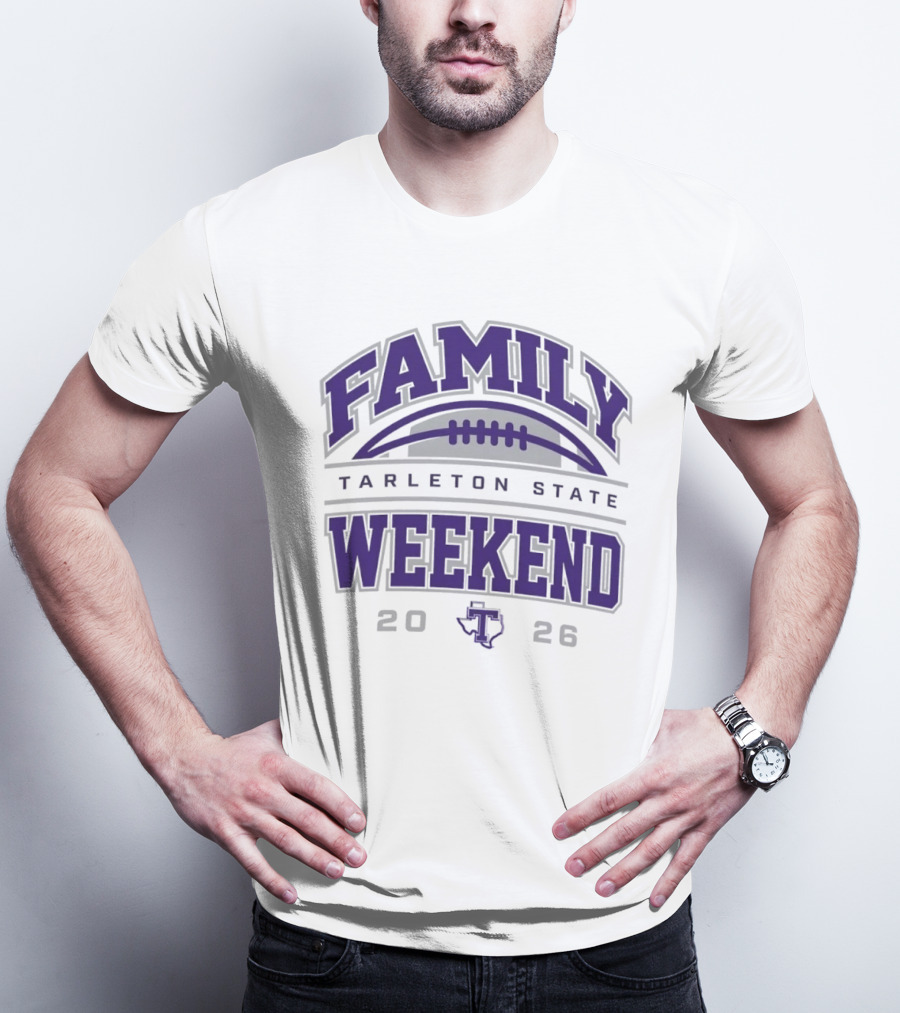 Tarleton State Family Weekend 2026 Football Event T-Shirt