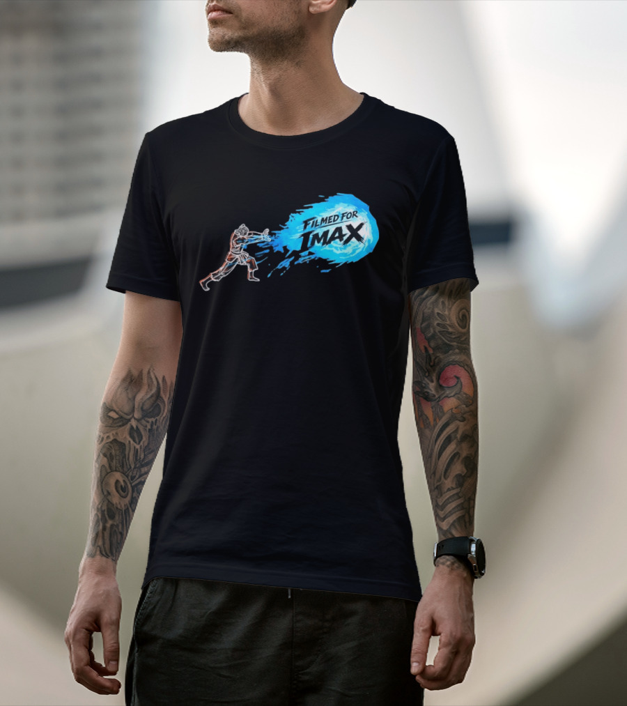 Goku Filmed For IMAX Energy Blast Dragon Ball Z T-Shirt