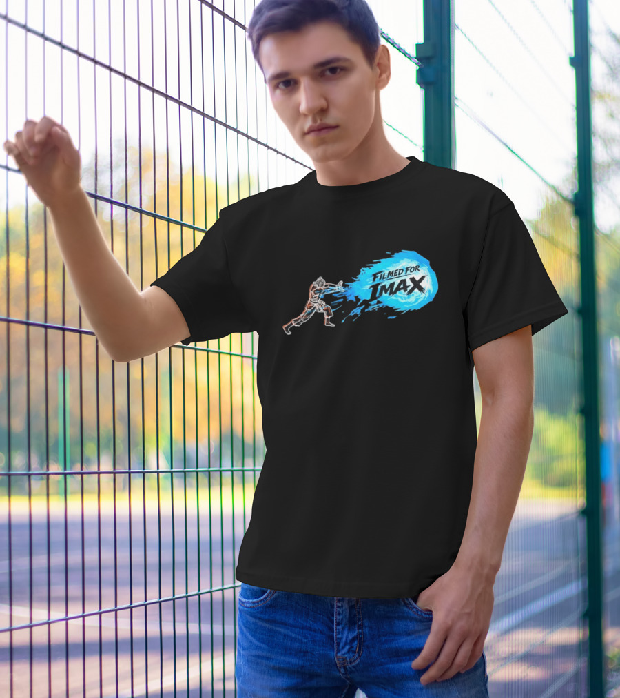 Goku Filmed For IMAX Energy Blast Dragon Ball Z T-Shirt
