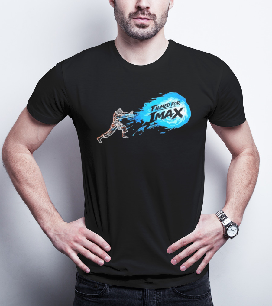 Goku Filmed For IMAX Energy Blast Dragon Ball Z T-Shirt