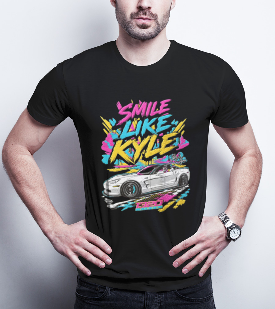 Smile Like Kyle 1320 Video Sports Car Driver Thumbs Up T-Shirt