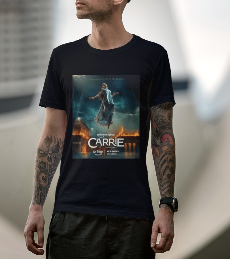 Prime Original Carrie New Series By Mike Flanagan October 7 Release T-Shirt