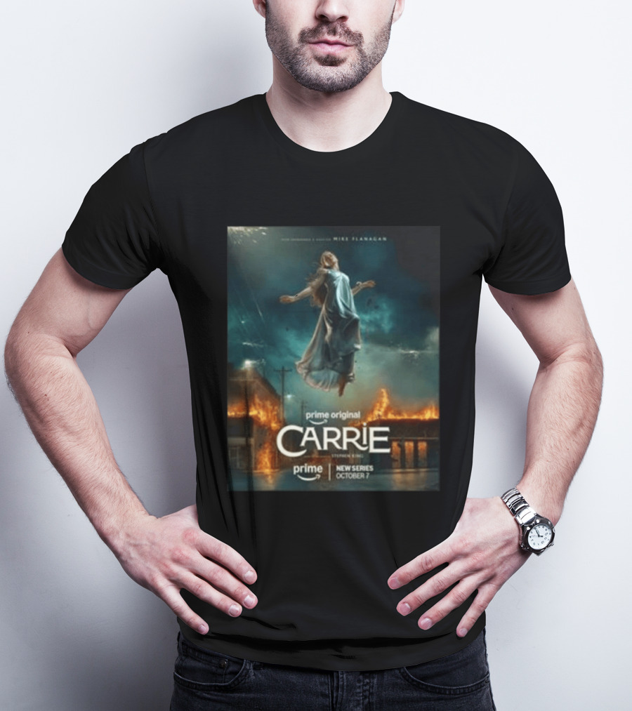 Prime Original Carrie New Series By Mike Flanagan October 7 Release T-Shirt