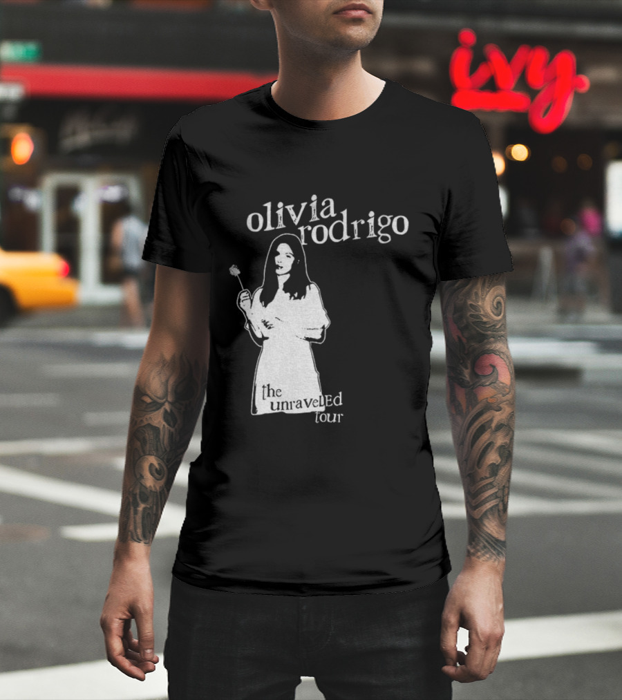 Olivia Rodrigo The Unraveled Tour Pop T-Shirt