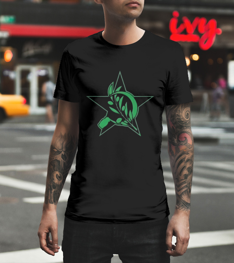 Star Olive Branch Sickle T-Shirt