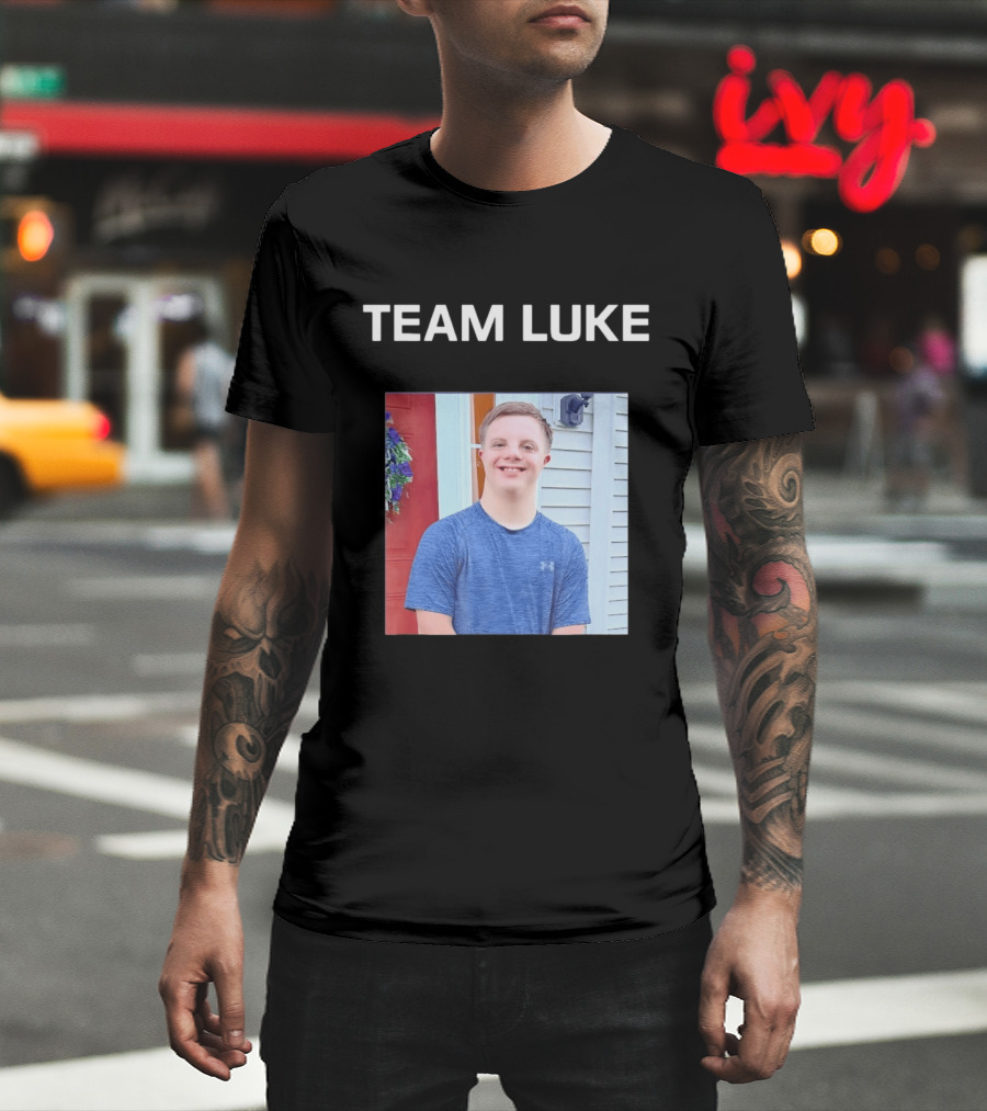 Team Luke Support Community Empowerment T-Shirt