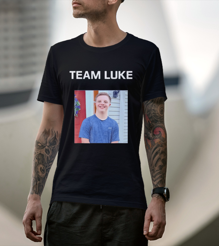Team Luke Support Community Empowerment T-Shirt