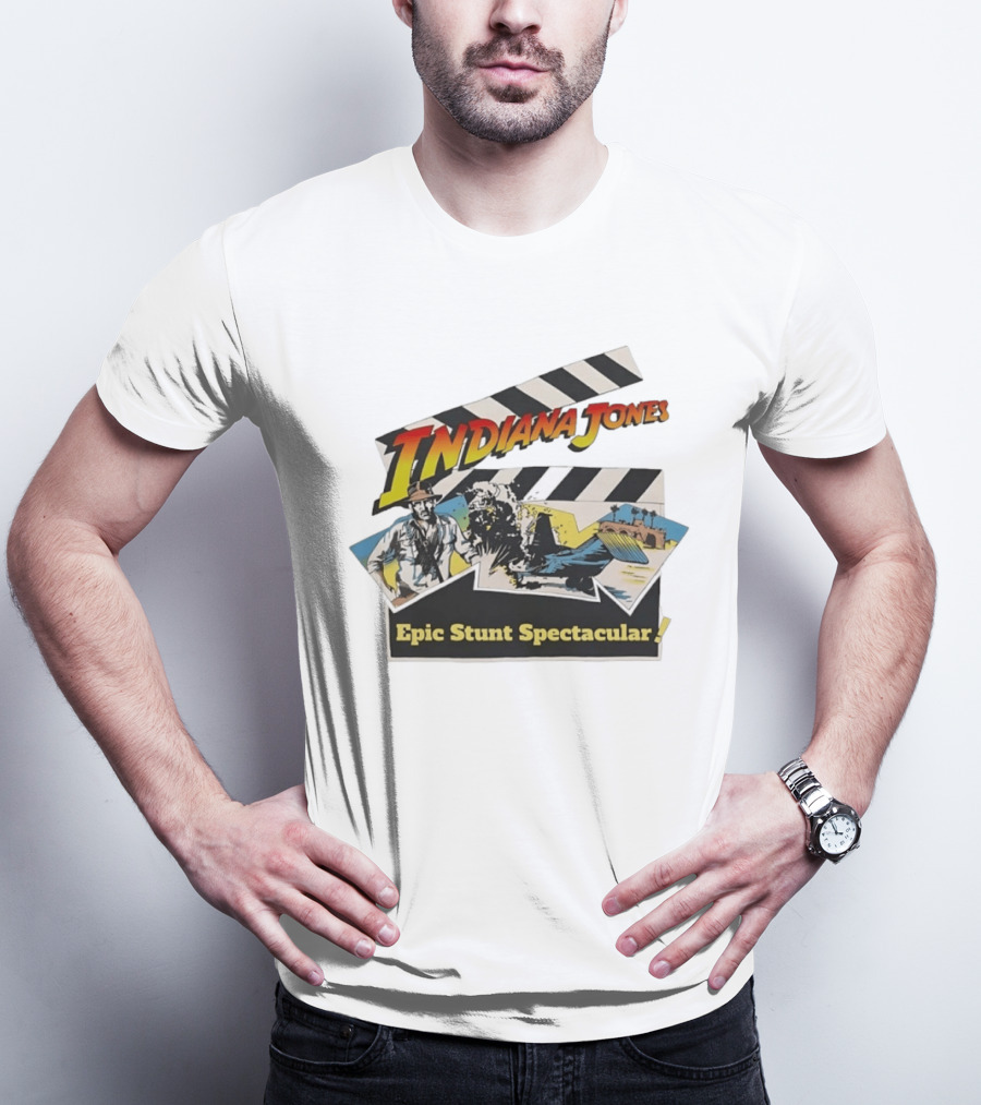 Indiana Jones Epic Stunt Spectacular Adventure With Action Scenes T-Shirt