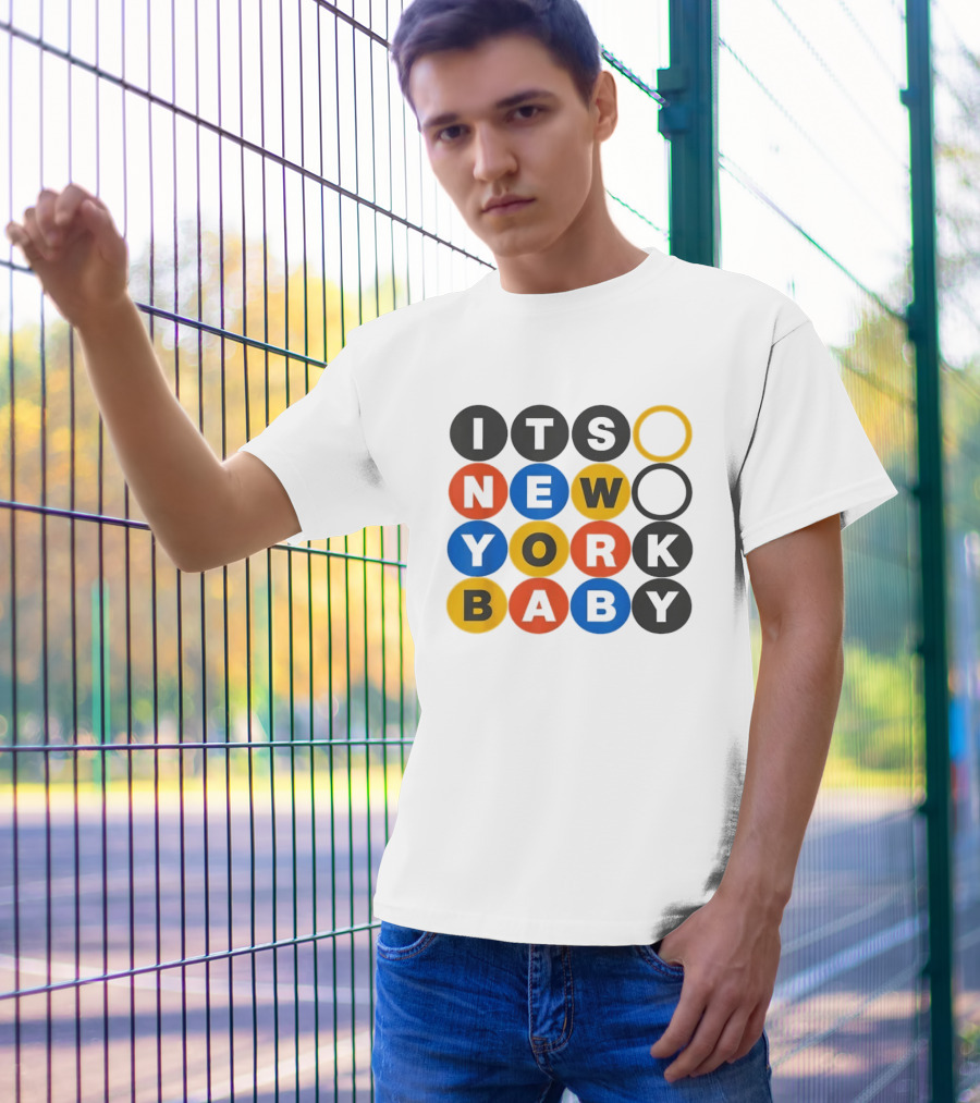 New York Baby Subway NYC Big Apple T-Shirt