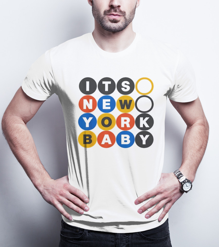 New York Baby Subway NYC Big Apple T-Shirt