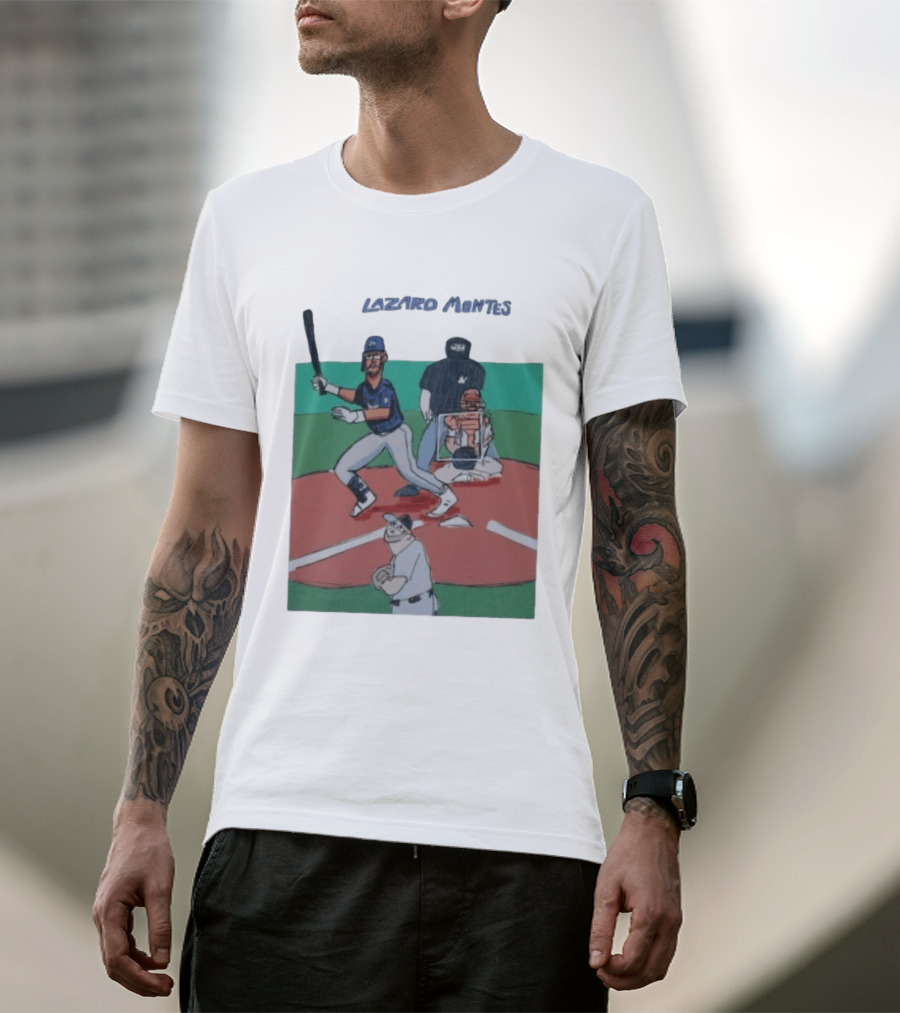 Lazaro Montes First MLB Homerun Fenway Park Baseball T-Shirt