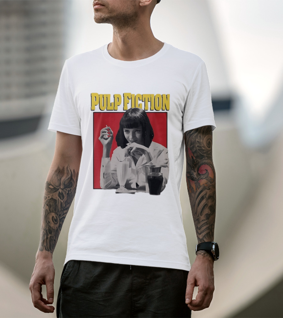Pulp Fiction Mia Wallace Uma Thurman Quentin Tarantino T-Shirt