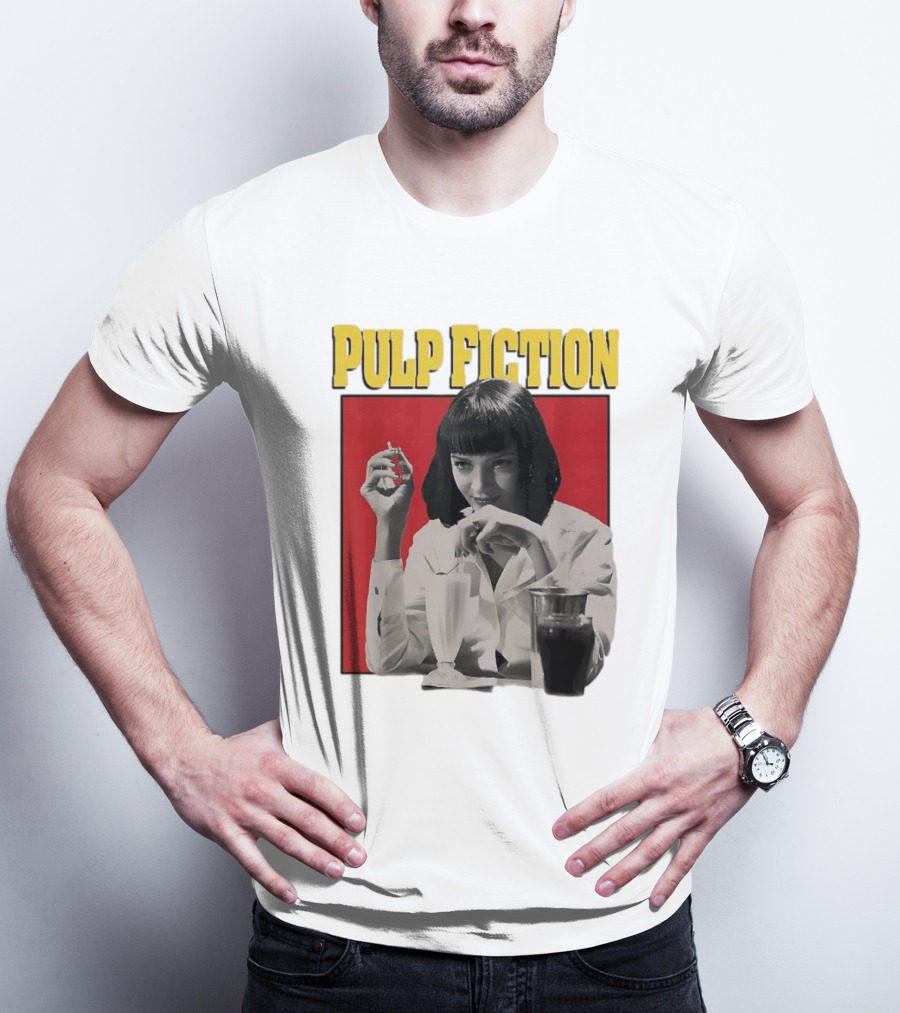 Pulp Fiction Mia Wallace Uma Thurman Quentin Tarantino T-Shirt