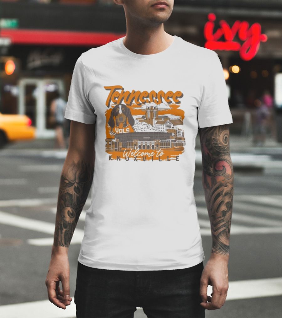 Tennessee Vols Welcome To Knoxville Smokey T-Shirt
