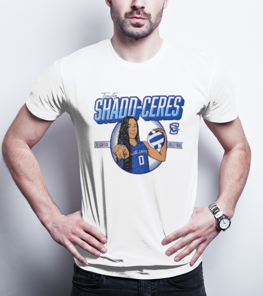 Trinity Shadd Ceres Creighton Bluejays Volleyball Player 0 T-Shirt