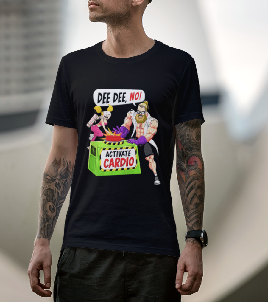 Dee Dee No Activate Cardio Dexters Laboratory Cartoon T-Shirt
