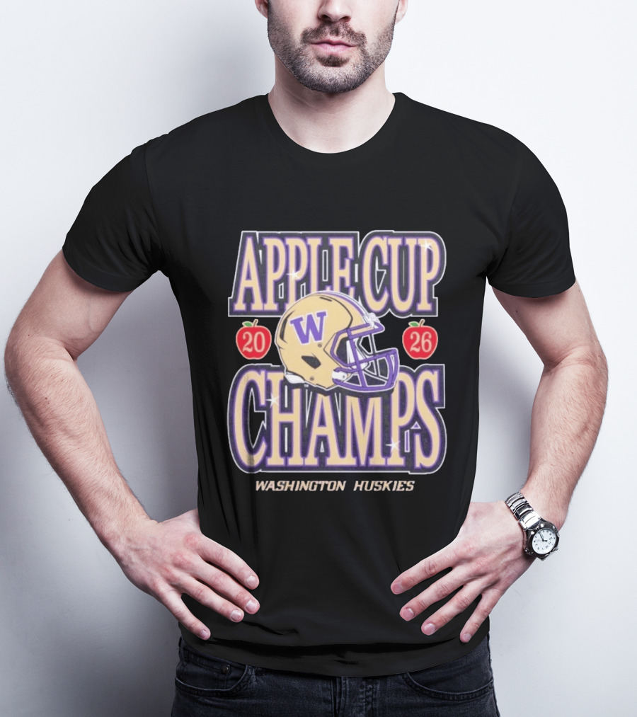 Washington Huskies Apple Cup 2026 T-Shirt