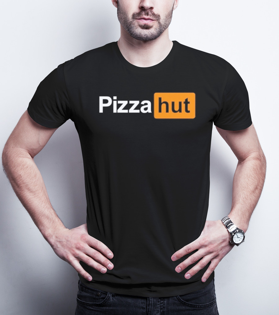 Pizza Hut Retro Branding Fast Food Nostalgia T-Shirt