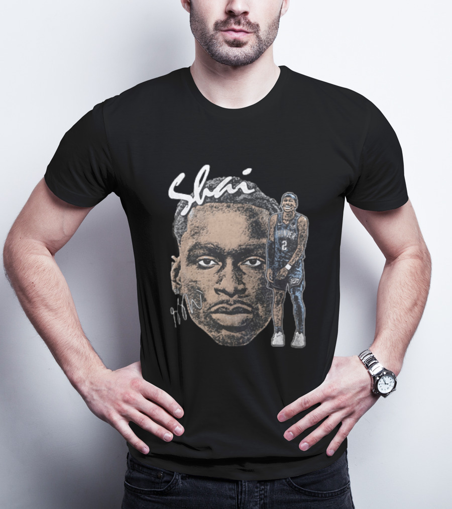 Shai Gilgeous Alexander Oklahoma City Thunder NBA Basketball T-Shirt