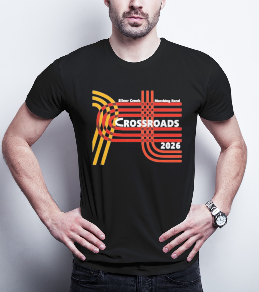 Silver Creek Marching Band Crossroads 2026 Intersection Pathway T-Shirt