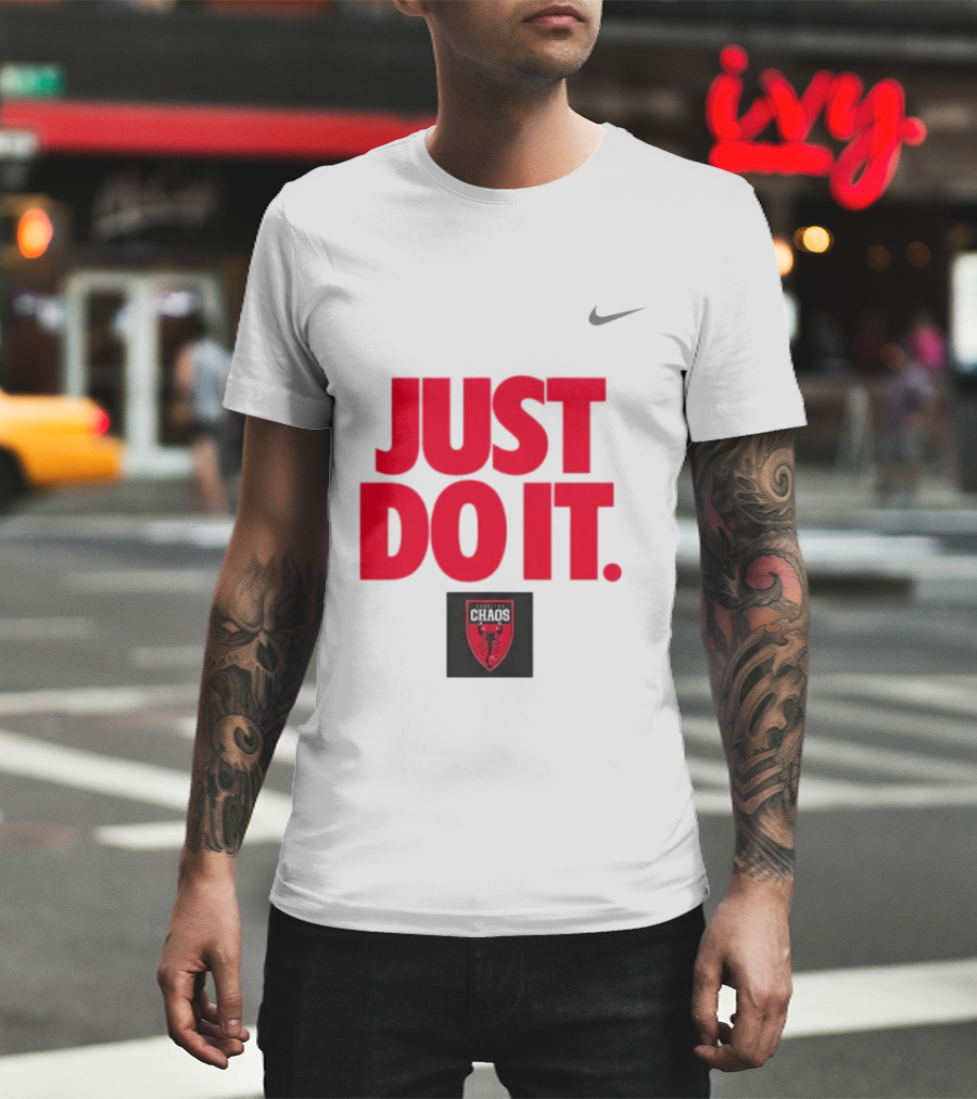 Carolina Chaos Just Do It Nike Premier Lacrosse League T-Shirt