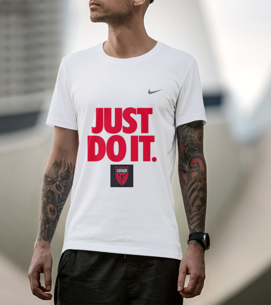 Carolina Chaos Just Do It Nike Premier Lacrosse League T-Shirt