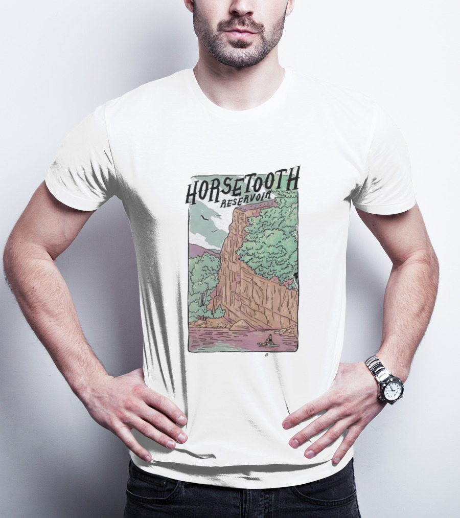 Horsetooth Reservoir Scenic Fort Collins CO T-Shirt