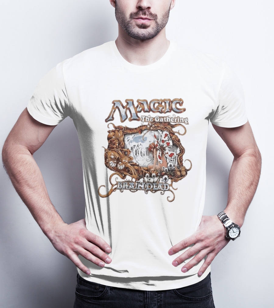 Magic The Gathering Brain Dead Butterfly Forest T-Shirt