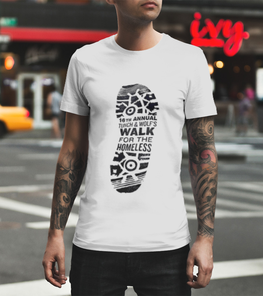 12th Annual Tunch And Wolf's Walk For The Homeless T-Shirt