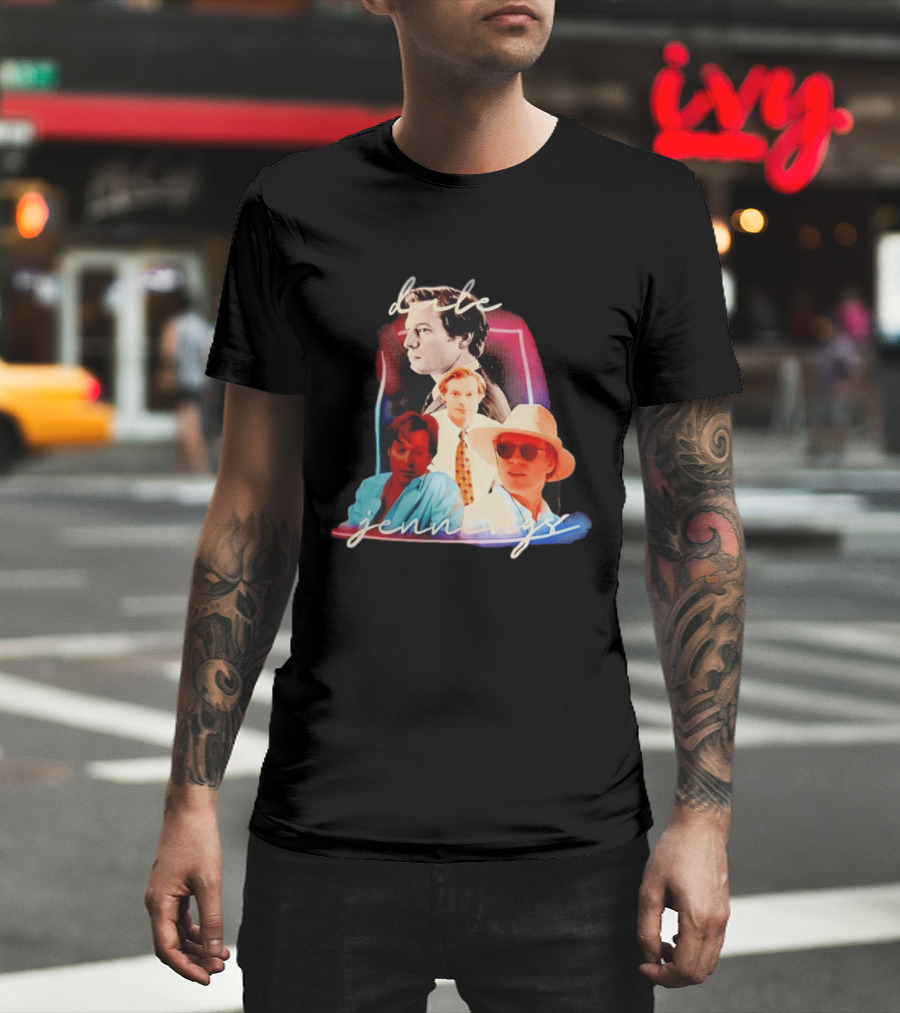 Dale Jennings Actor Retro Pop Art Collage T-Shirt