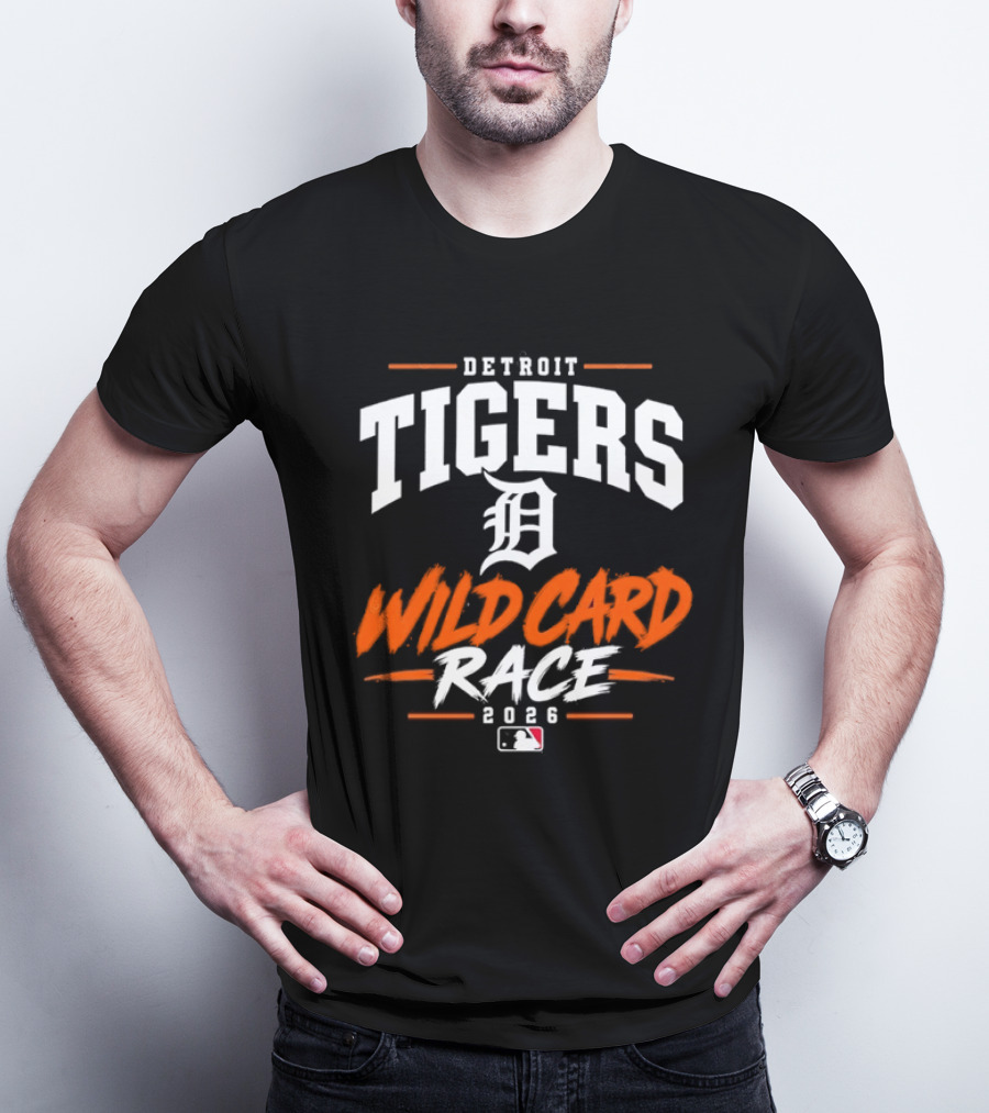 Detroit Tigers Wild Card Race 2026 MLB T-Shirt