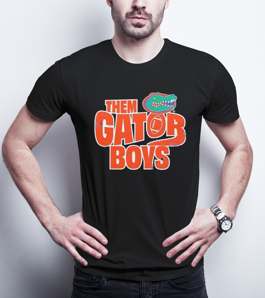 Them Gator Boys Florida Gators Football Distressed T-Shirt