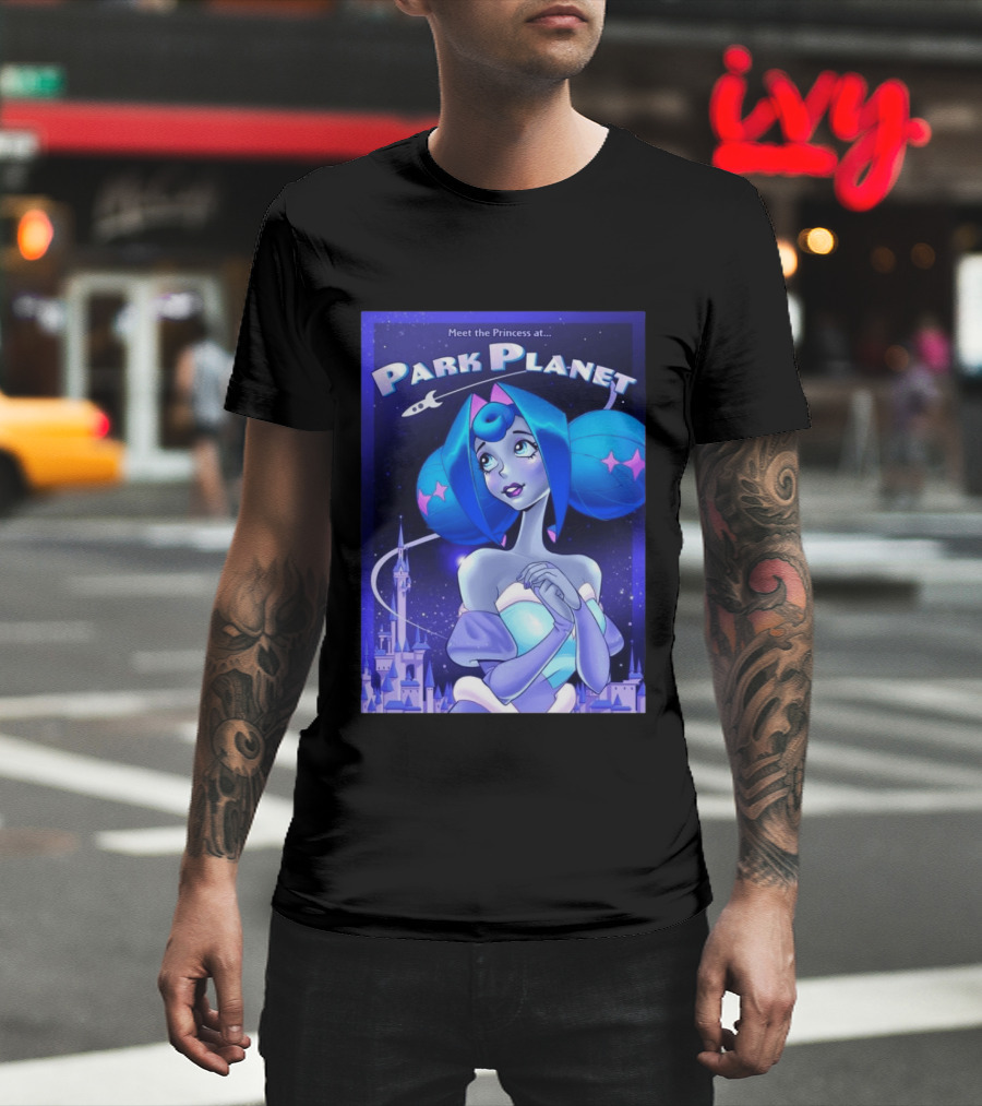 Knights Of Guinevere Meet The Princess At Park Planet Fantasy Adventure T-Shirt