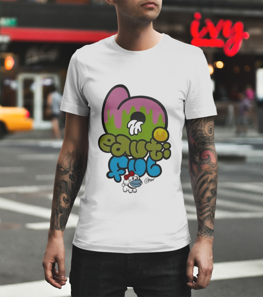 Beautiful Graffiti Melting Popsicle Drip T-Shirt
